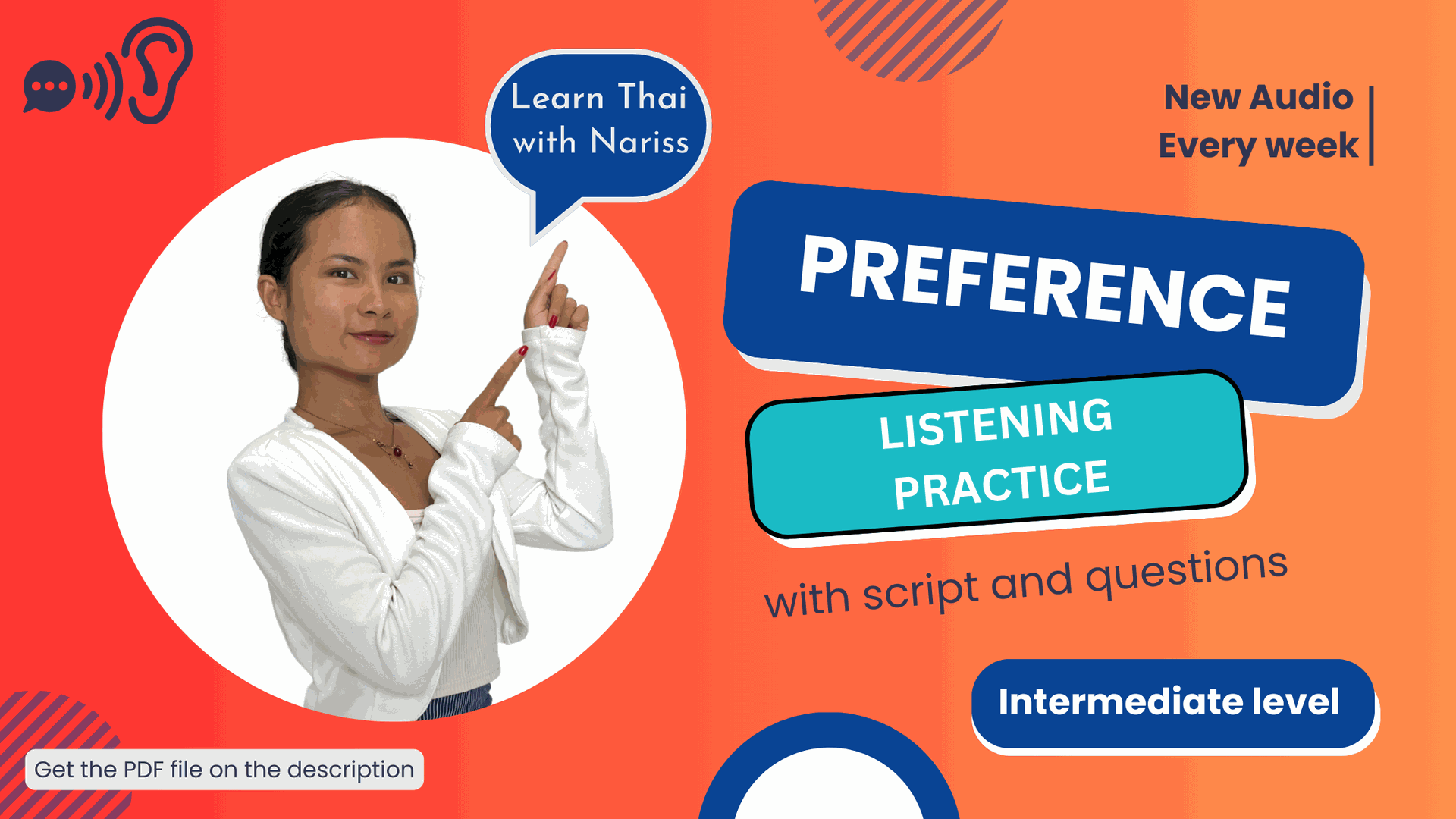 Thai Listening Practice – Talking About Preferences (Intermediate)